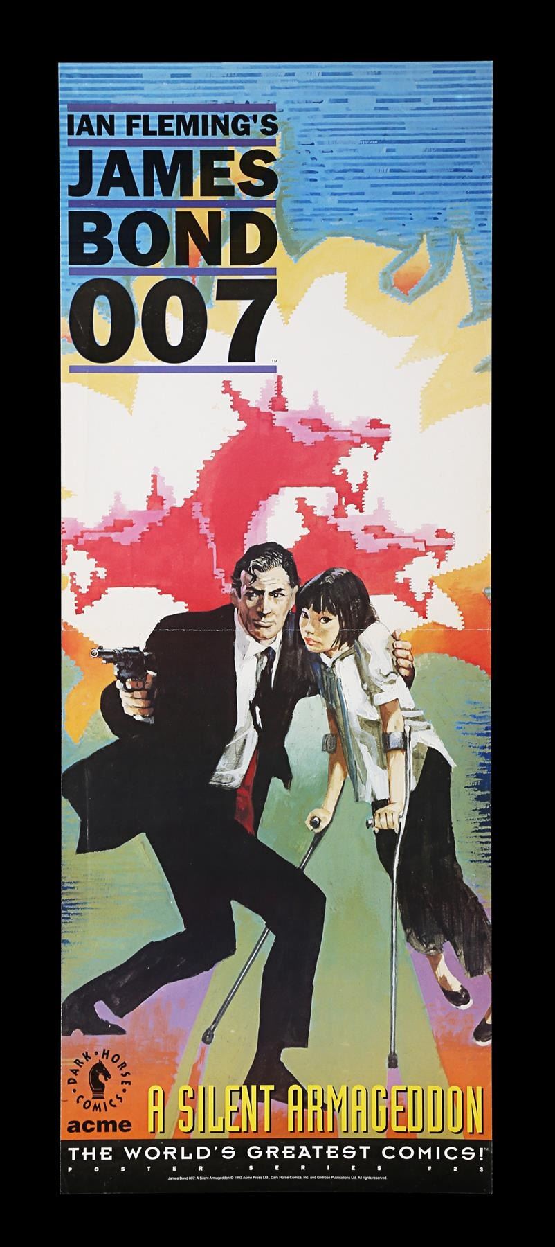 VARIOUS PRODUCTIONS (1962-97) - Four James Bond Commercial Posters, 1982-97