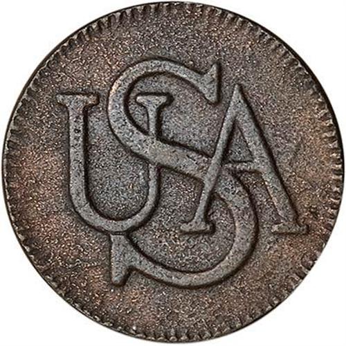 Lot 0778 - (c. 1785) Bar Cent RAW