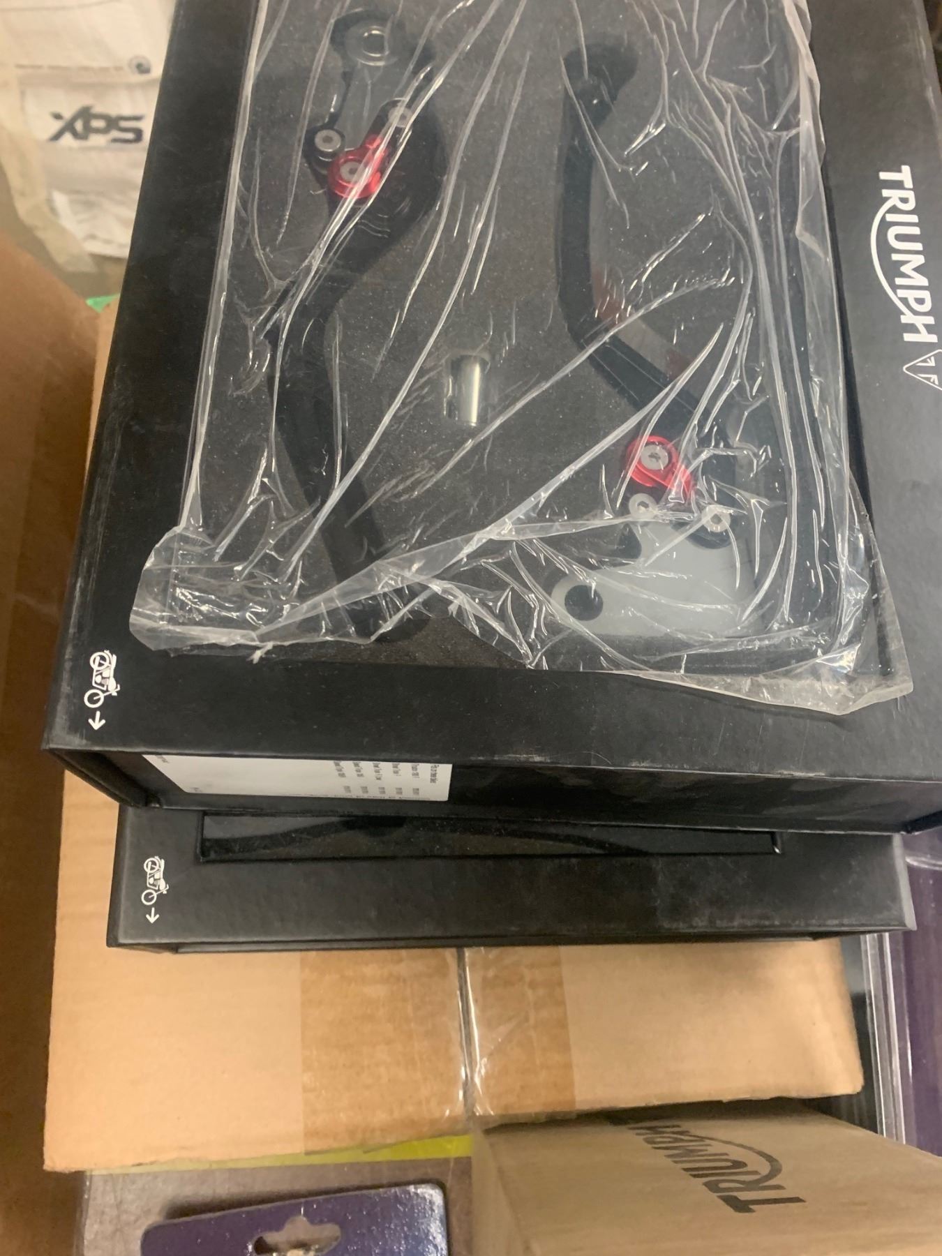 Triumph Tiger Fog Light Kit, BOBBER Knee Pad Kit , Tiger CNC MACHINED ...