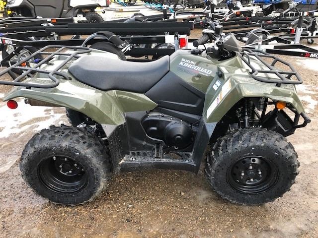 New 2019 Suzuki King Quad 400 Asi VIN:5SAAK4CKXK7100073