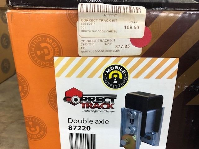 2- Correct Track trailer alignment systems, double axle, model 87220