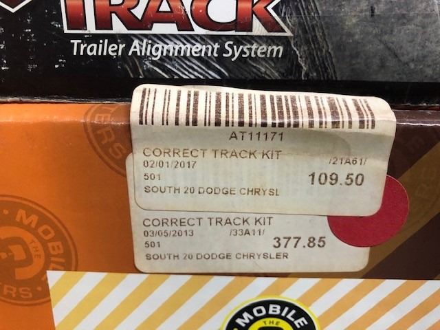 2- Correct Track trailer alignment systems, double axle, model 87220