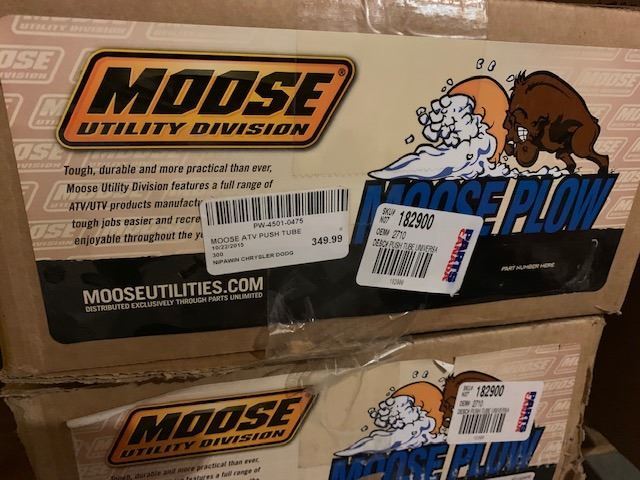 New push tube for Moose blade -4501-0475