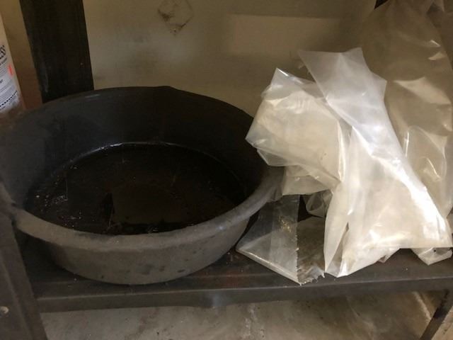 Parts Washer and Oil Drain Catch container