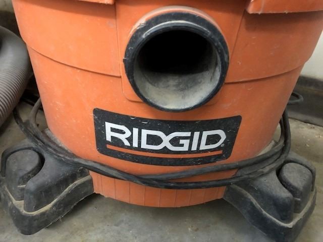 Rigid wet/dry vac model WD06701; Rigid wet/dry vac 45L 5HP model 1200RVO
