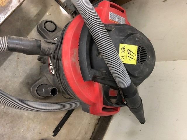 Rigid wet/dry vac model WD06701; Rigid wet/dry vac 45L 5HP model 1200RVO