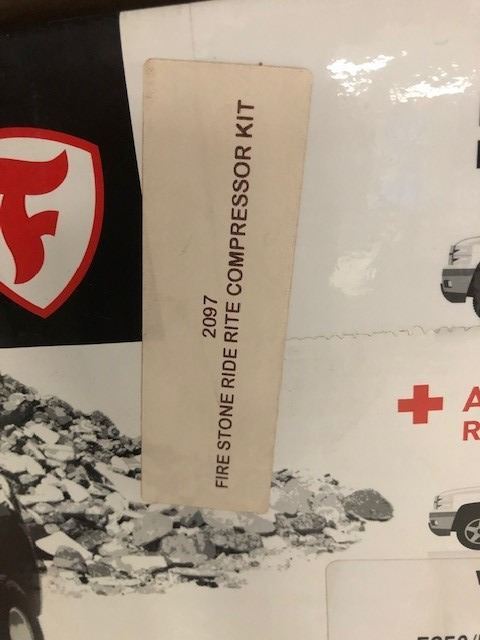 Firestone Ride Rite compressor kit