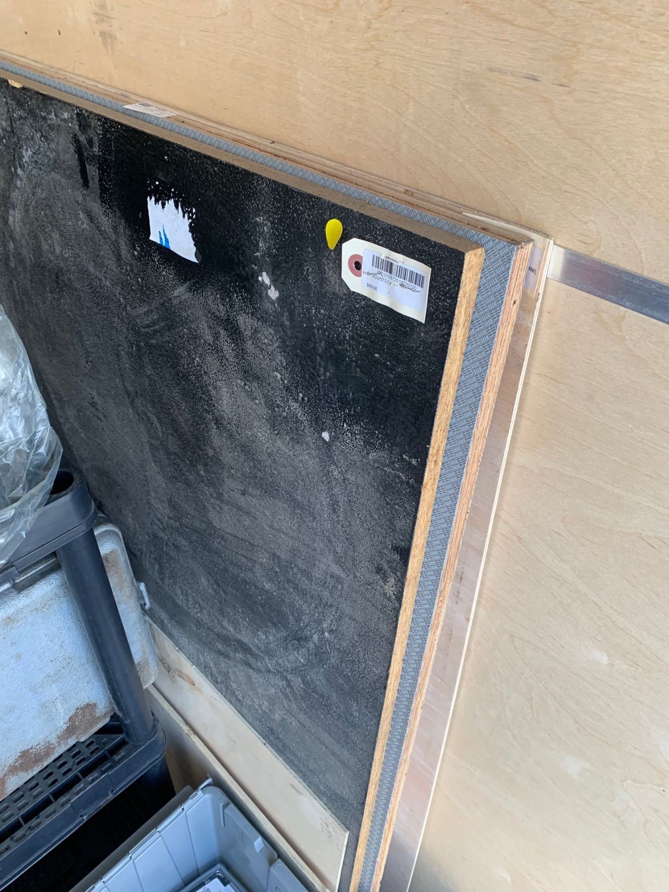 Collection of Sheets of Insulation/Particle Board/Aluminum