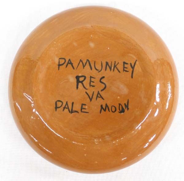 Native American Pamunkey Pottery Bowl by Pale Moon