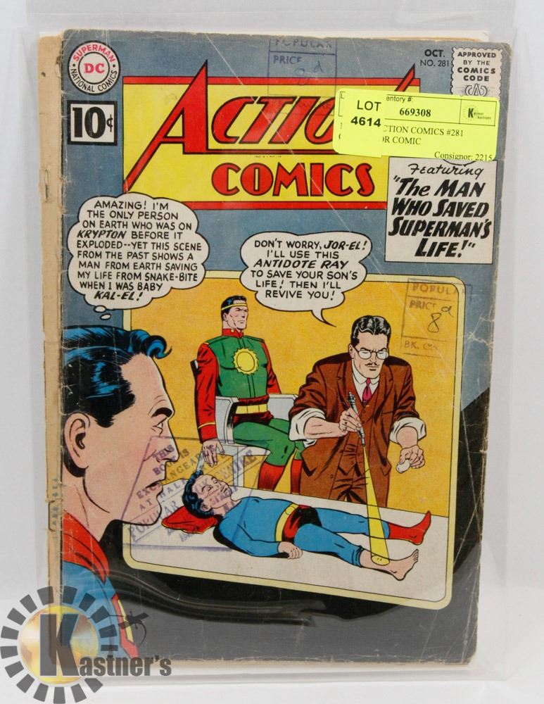 10 CENT ACTION COMICS #281 COLLECTOR COMIC