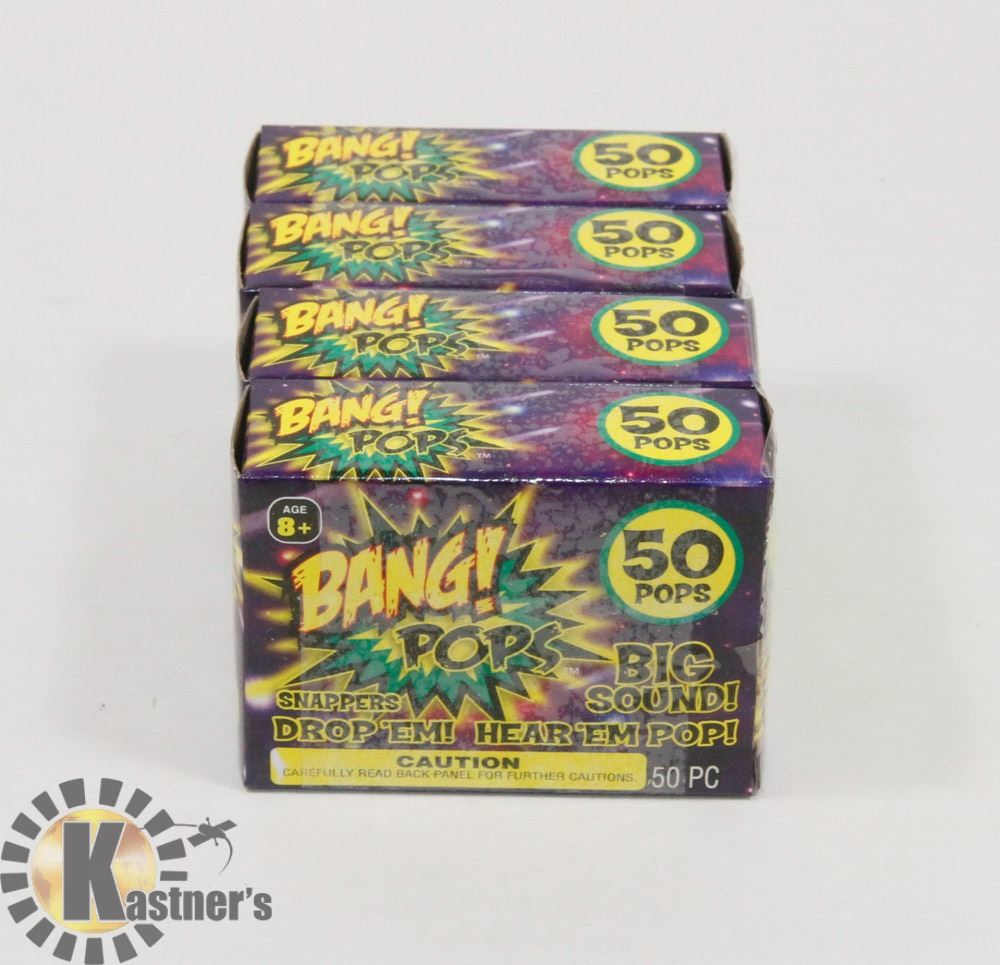4 NEW PACKS BANG! POPS / 50 PER