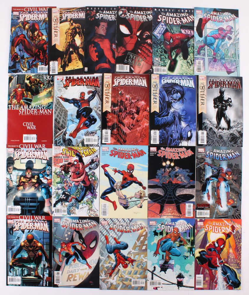 Lot of (21) 2002-2006 Marvel "Amazing Spider-Man" Comic Books with ...