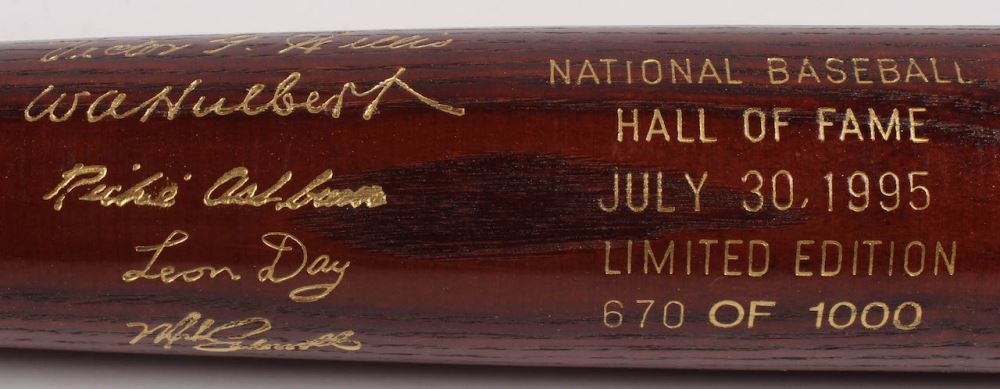 LE Custom Engraved Louisville Slugger Powerized Hall of Fame Logo ...
