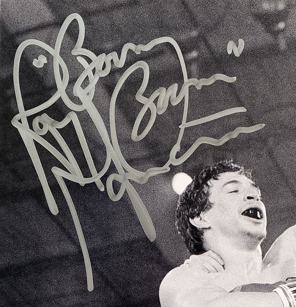 Ray "Boom Boom" Mancini Signed 8x10 Photo (Fanatics Hologram)
