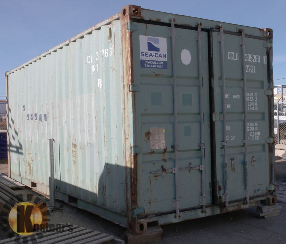 20' SEA-CAN WITH CONTENTS