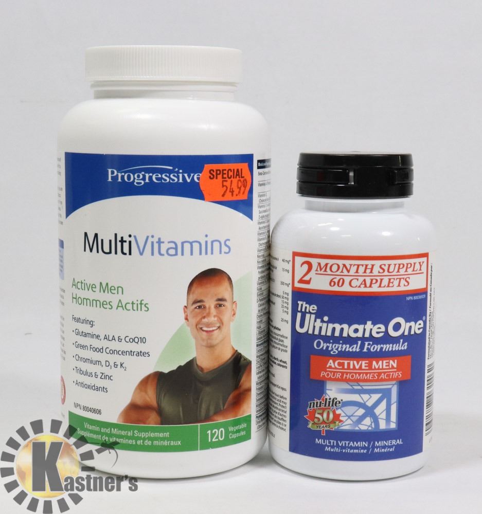 Progressive Multivitamins Active Men Supplement