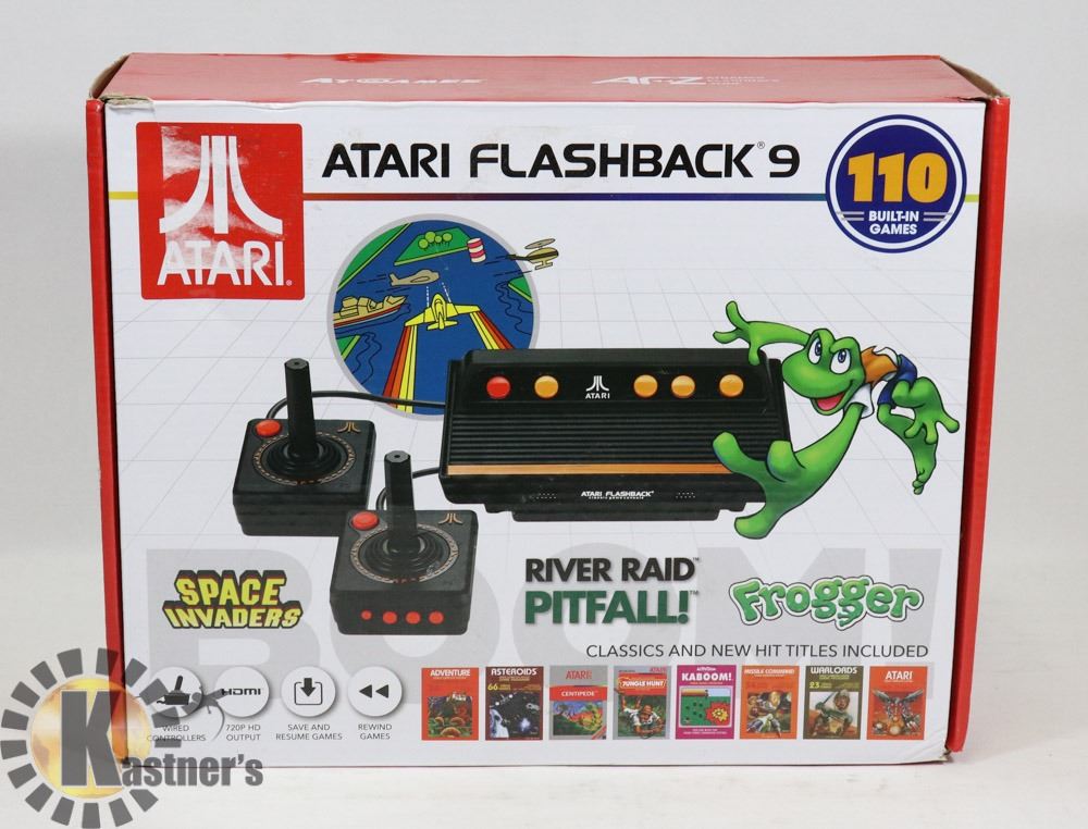 ATARI FLASHBACK 9 VIDEO GAMING SYSTEM 110 GAMES