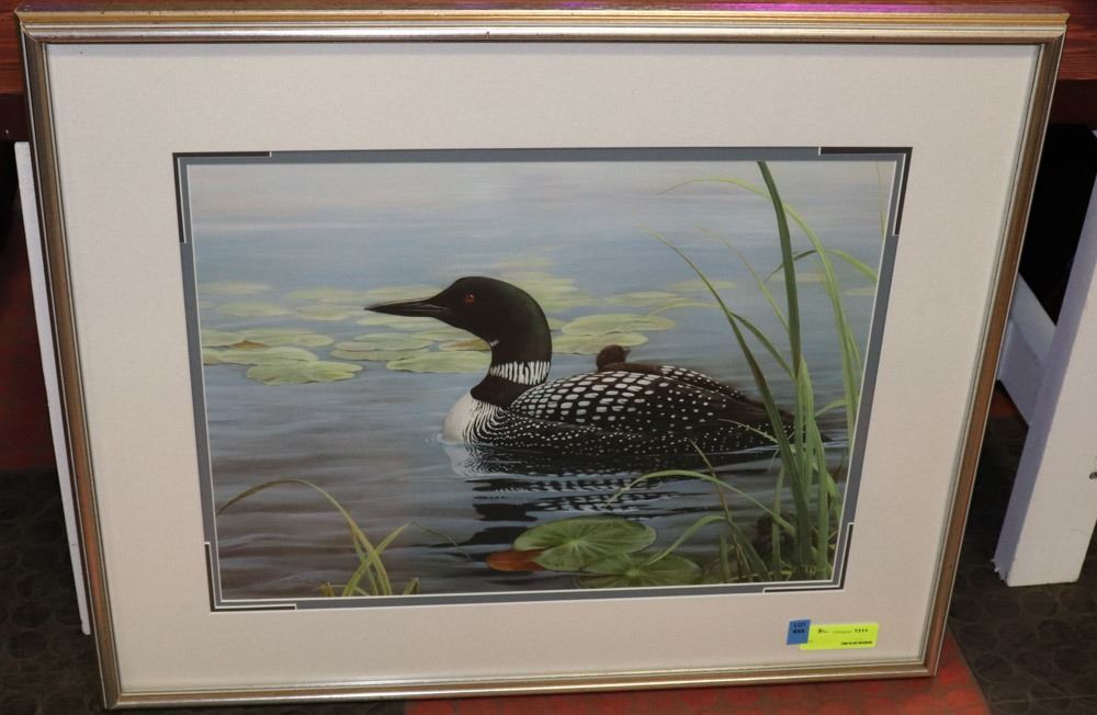 LTD ED 69/395 SIGNED PRINT BY LUKE RAFFIN