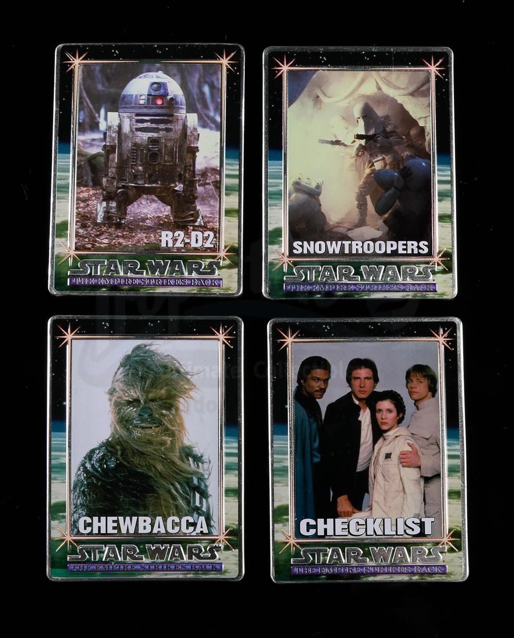 STAR WARS TOYS - Metal Collectors Cards