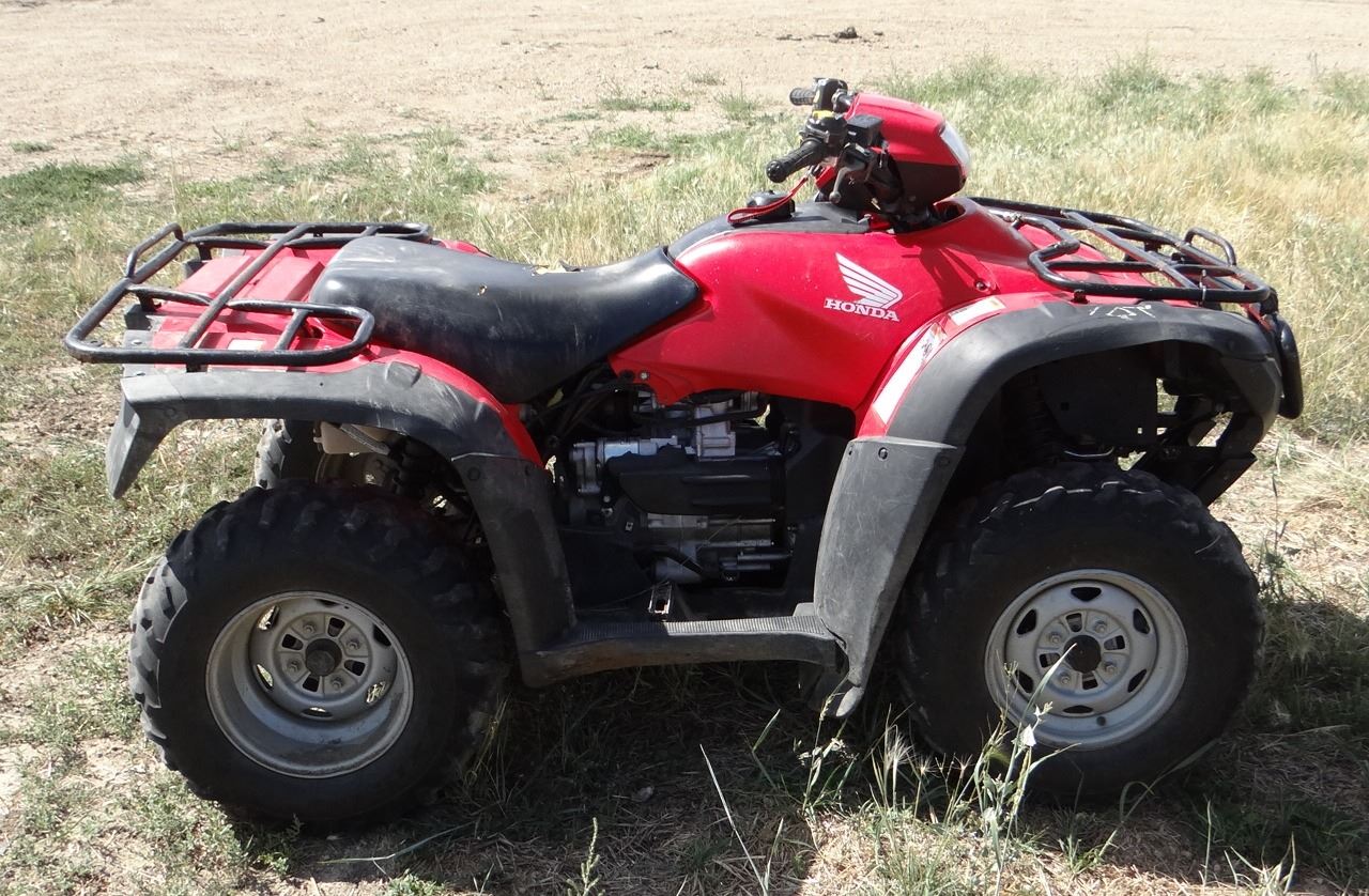 2013 Honda Rubicon 4-wheeler, TRX500 FPA