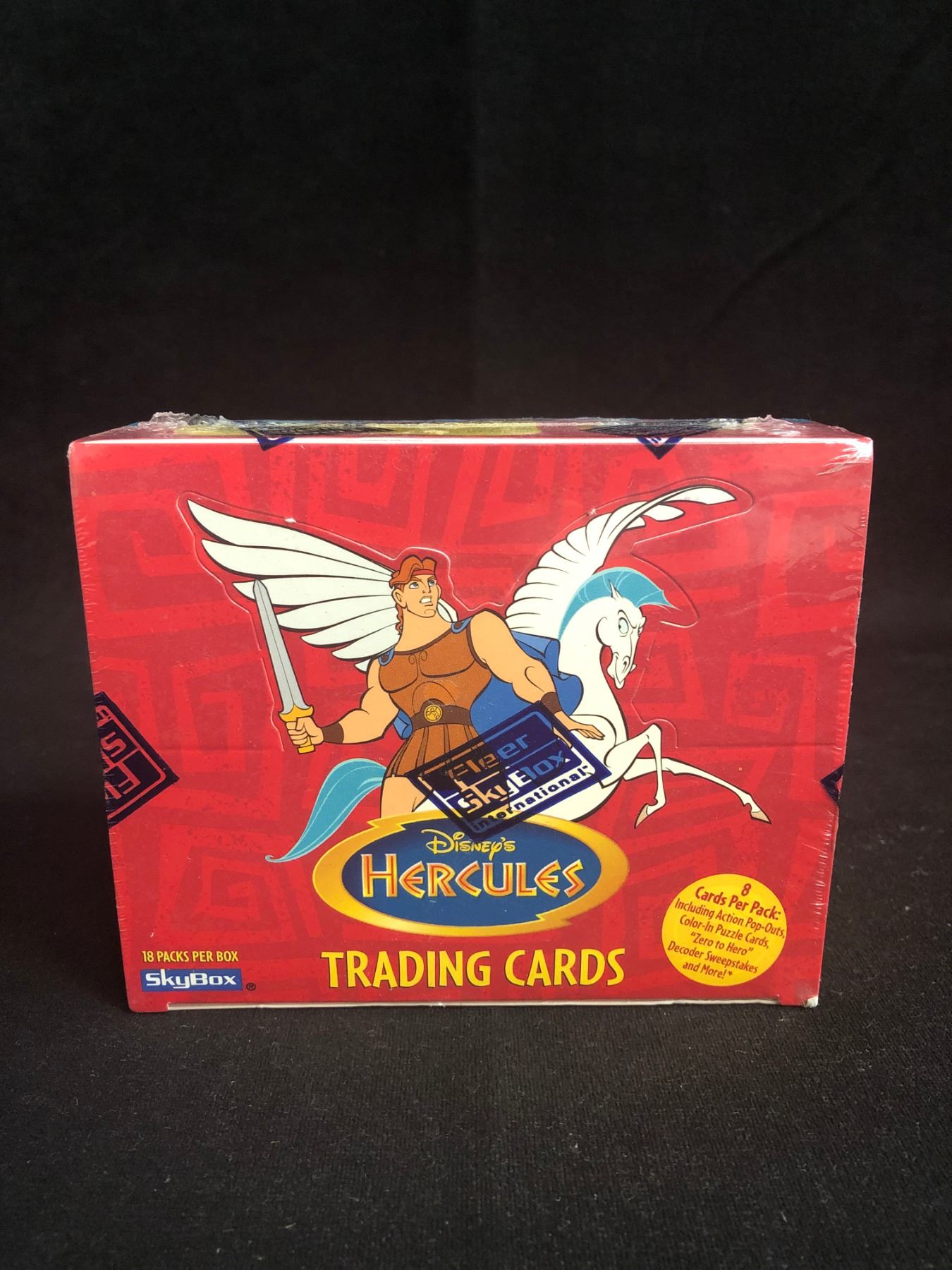 DISNEY'S HERCULES TRADING CARDS (18 PACKS PER BOX)