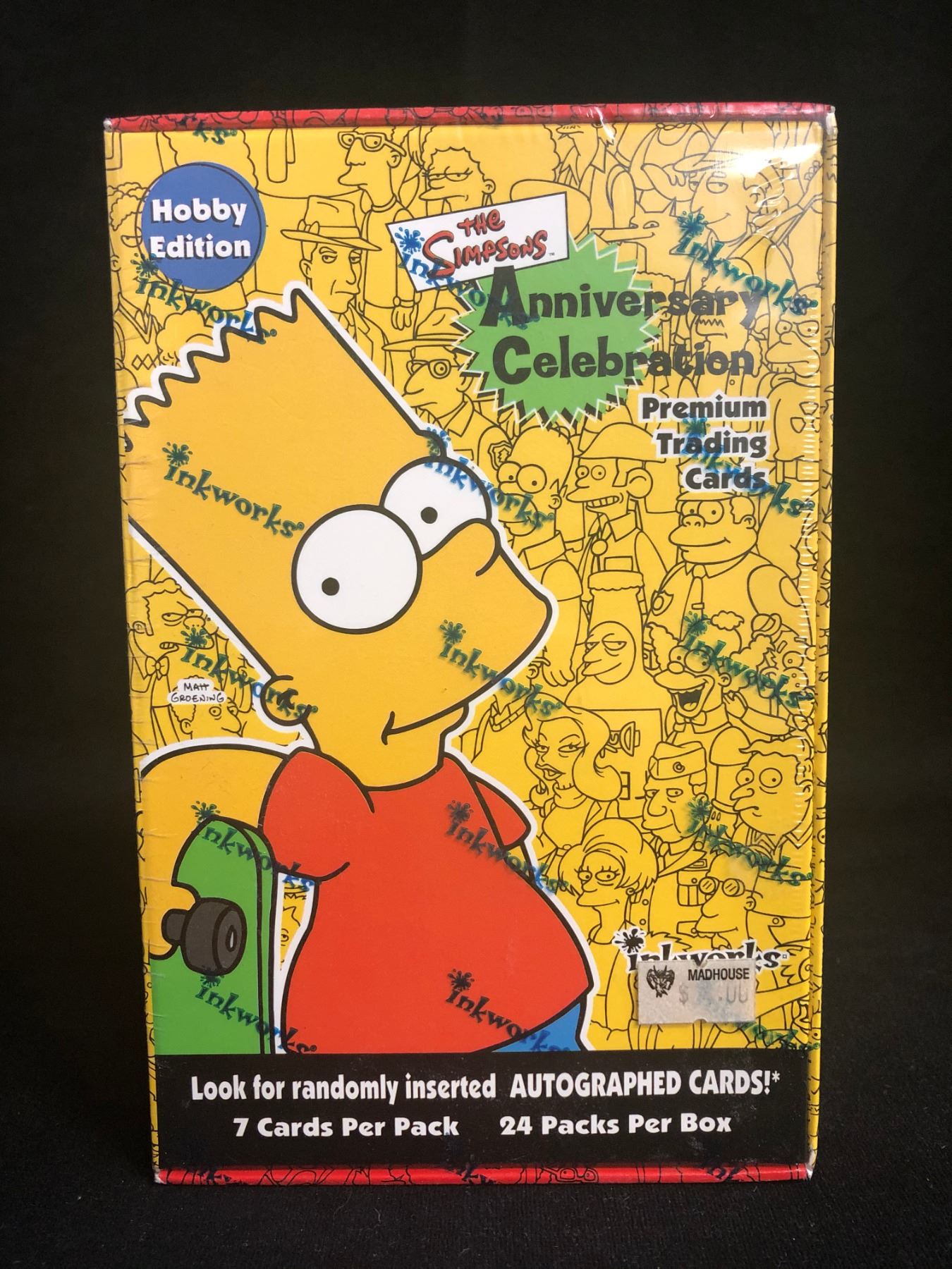 THE SIMPSONS ANNIVERSARY CELEBRATION PREMIUM TRADING CARDS (SEALED BOX)
