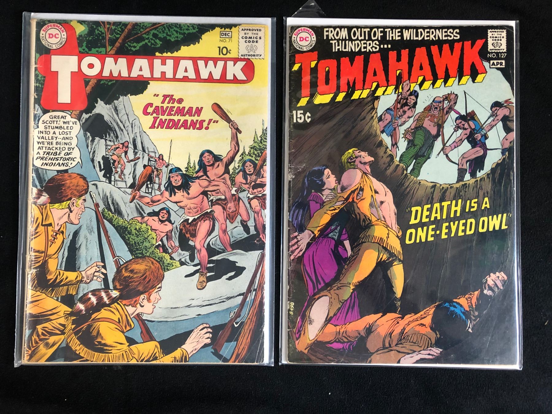 TOMAHAWK COMIC BOOK LOT (DC COMICS) #71/ #127