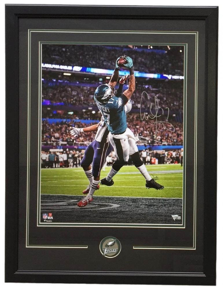 Alshon Jeffrey Signed Philadelphia Eagles 22x29 Custom Framed Photo ...