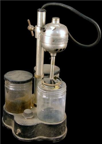 Vintage watch cleaning machine w/ 3 cannisters