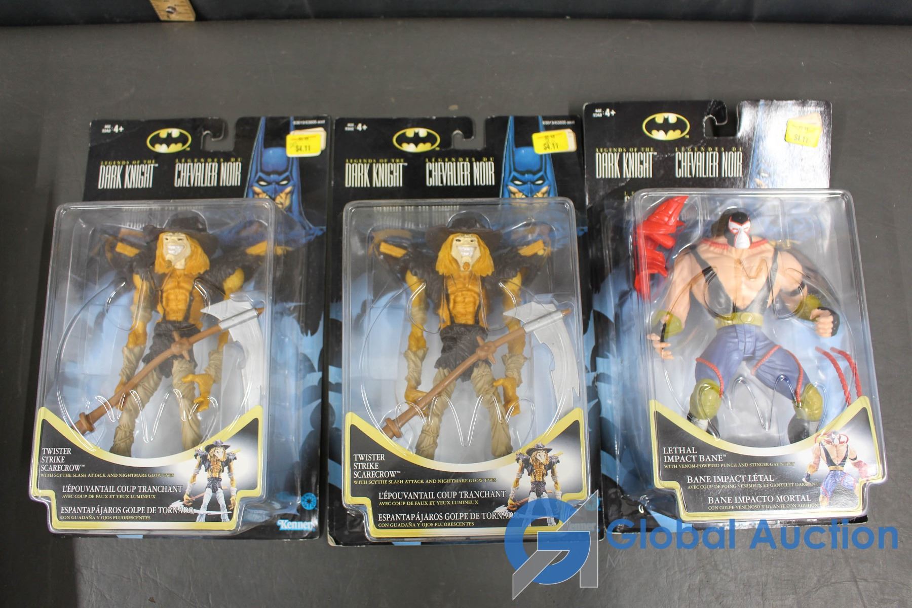 (3) NIB Evil Batman Collectible Figures