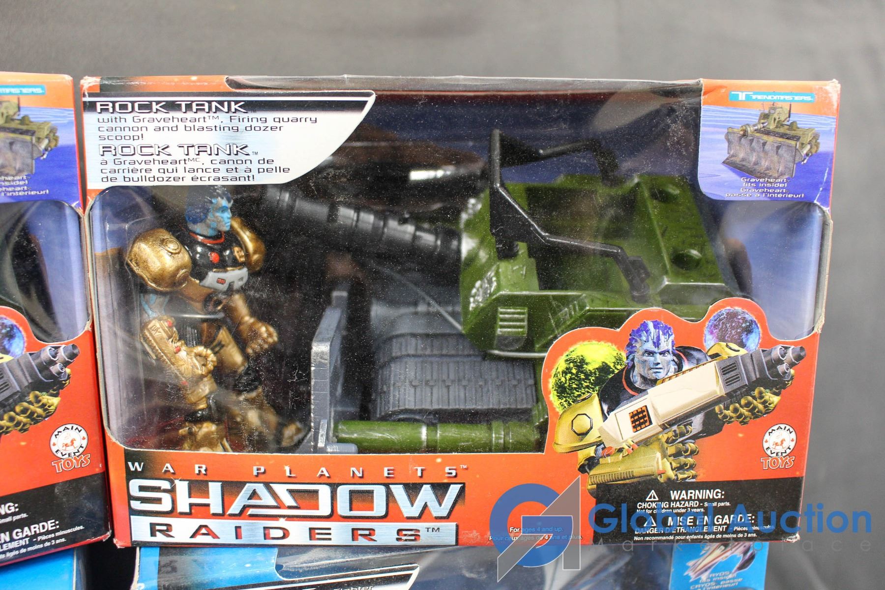 (6) NIB Shadow Raiders Collectibles