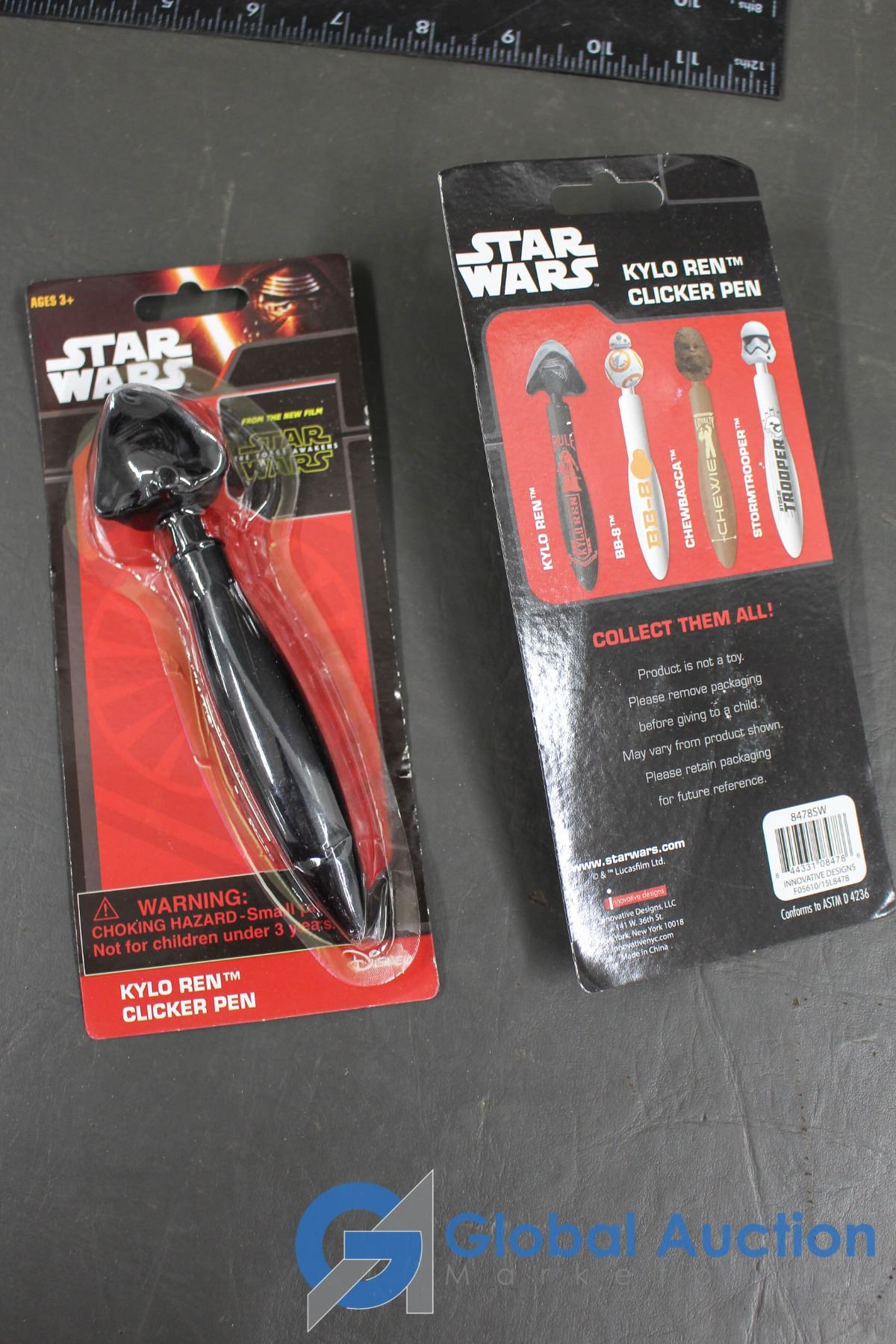 Star Wars Storm Trooper & (4) Clicker Pens