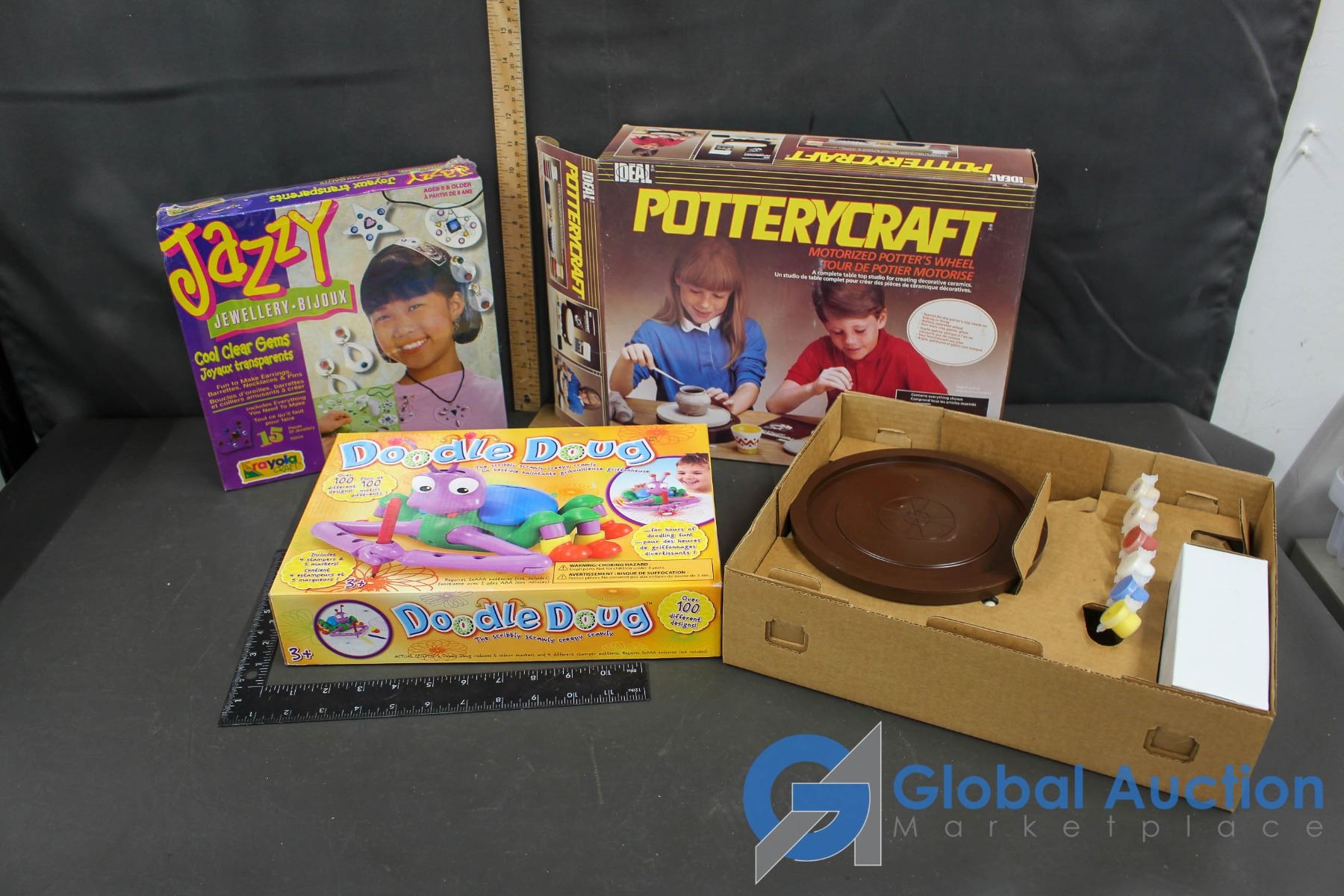 Jazzy Jewelry, Doodle Doug & Pottery Craft Sets