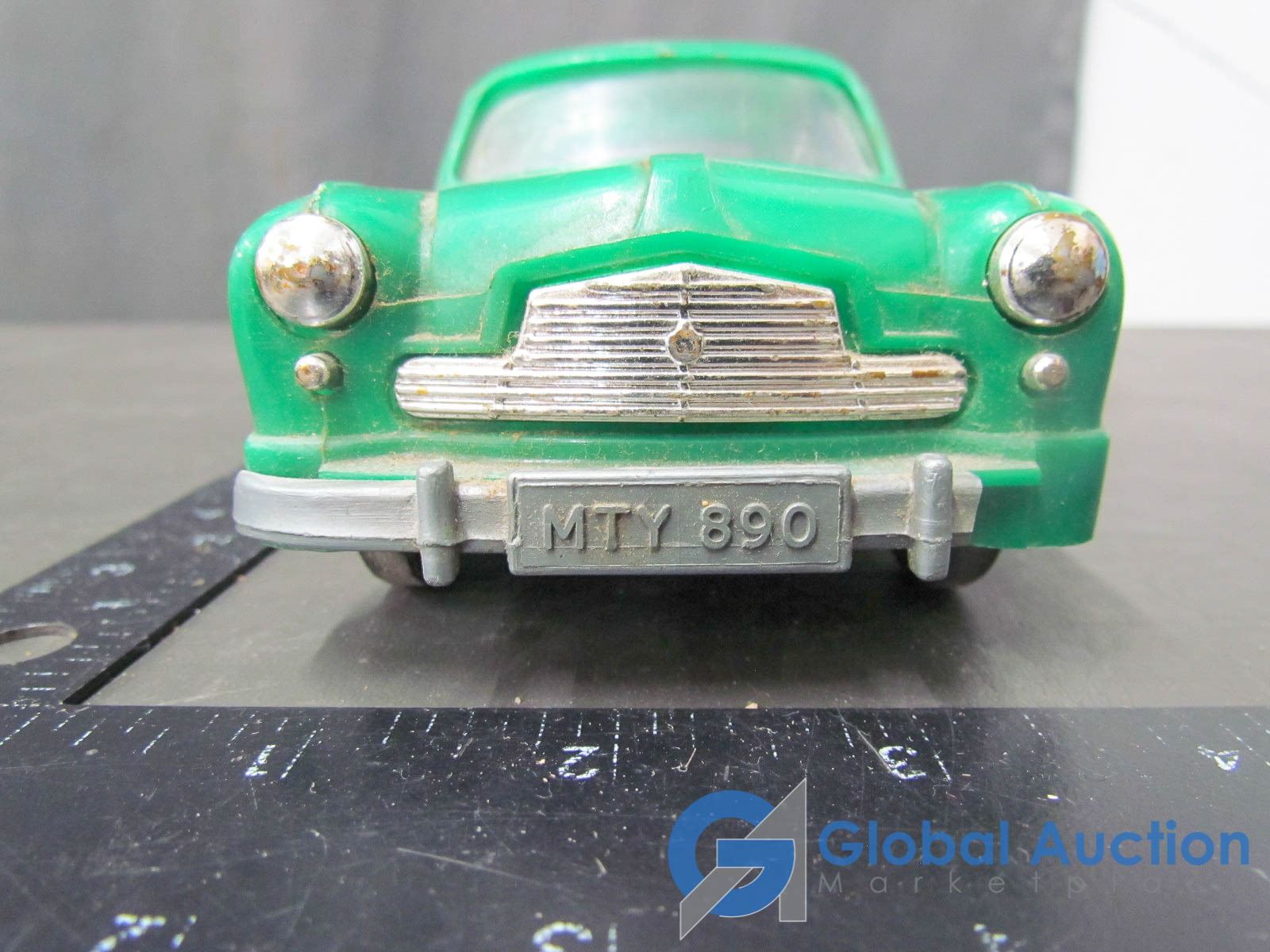 1957 Ford Tin Friction Drive Car & Plastic Friction Drive Car