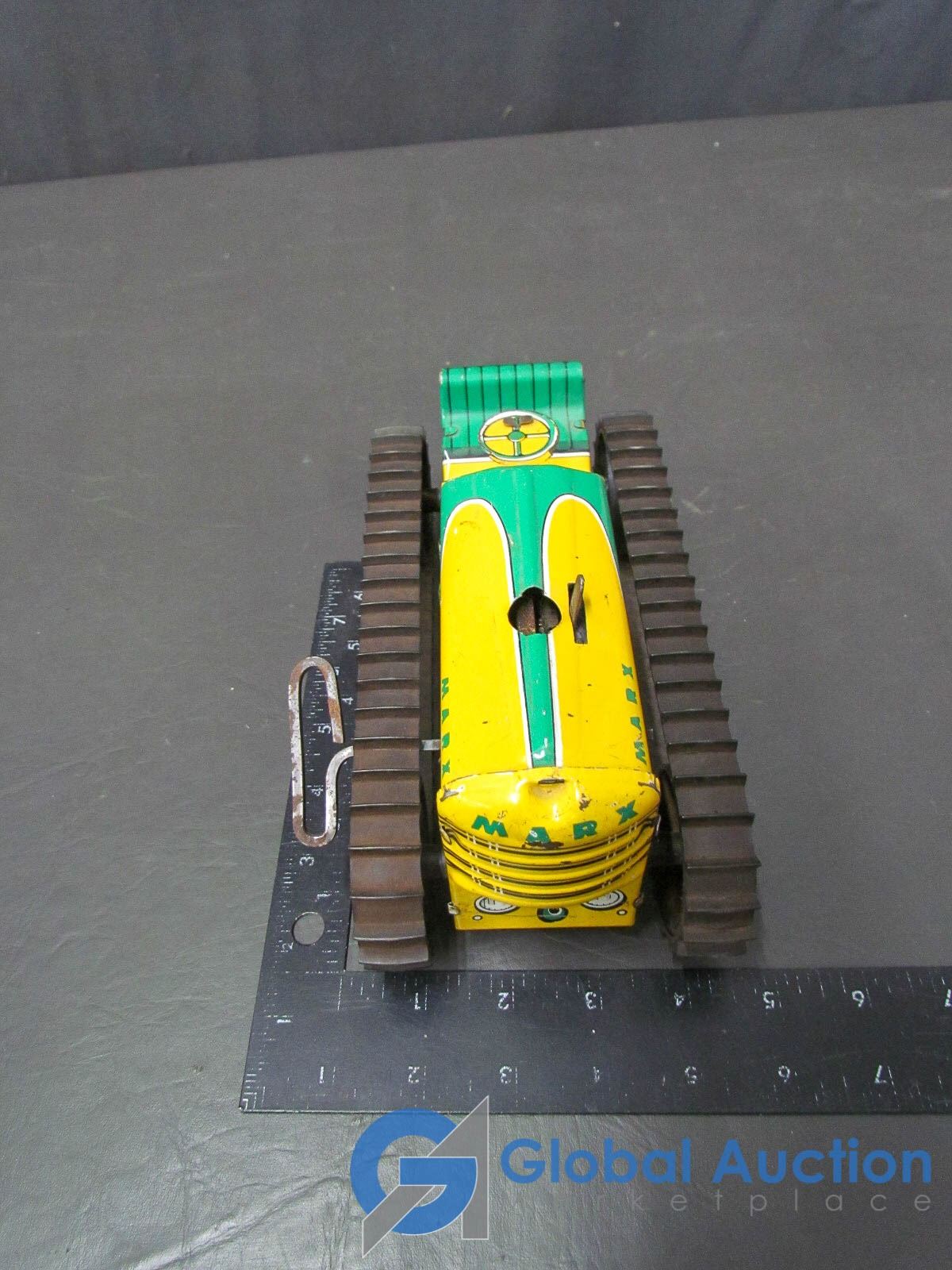 Marx #5 Wind UP Tin Track Tractor