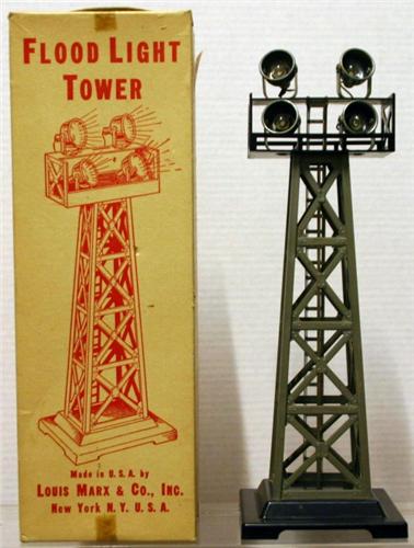 MARX 4 LIGHT FLOODLIGHT TOWER.