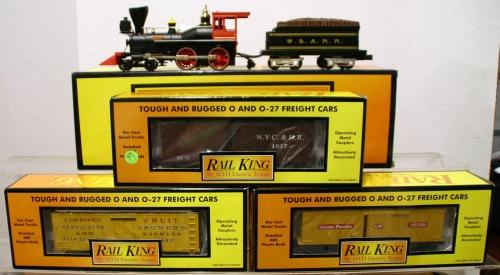 MTH WARR 4-4-0 GENERAL LOCO AND TENDER W/ PROTO S