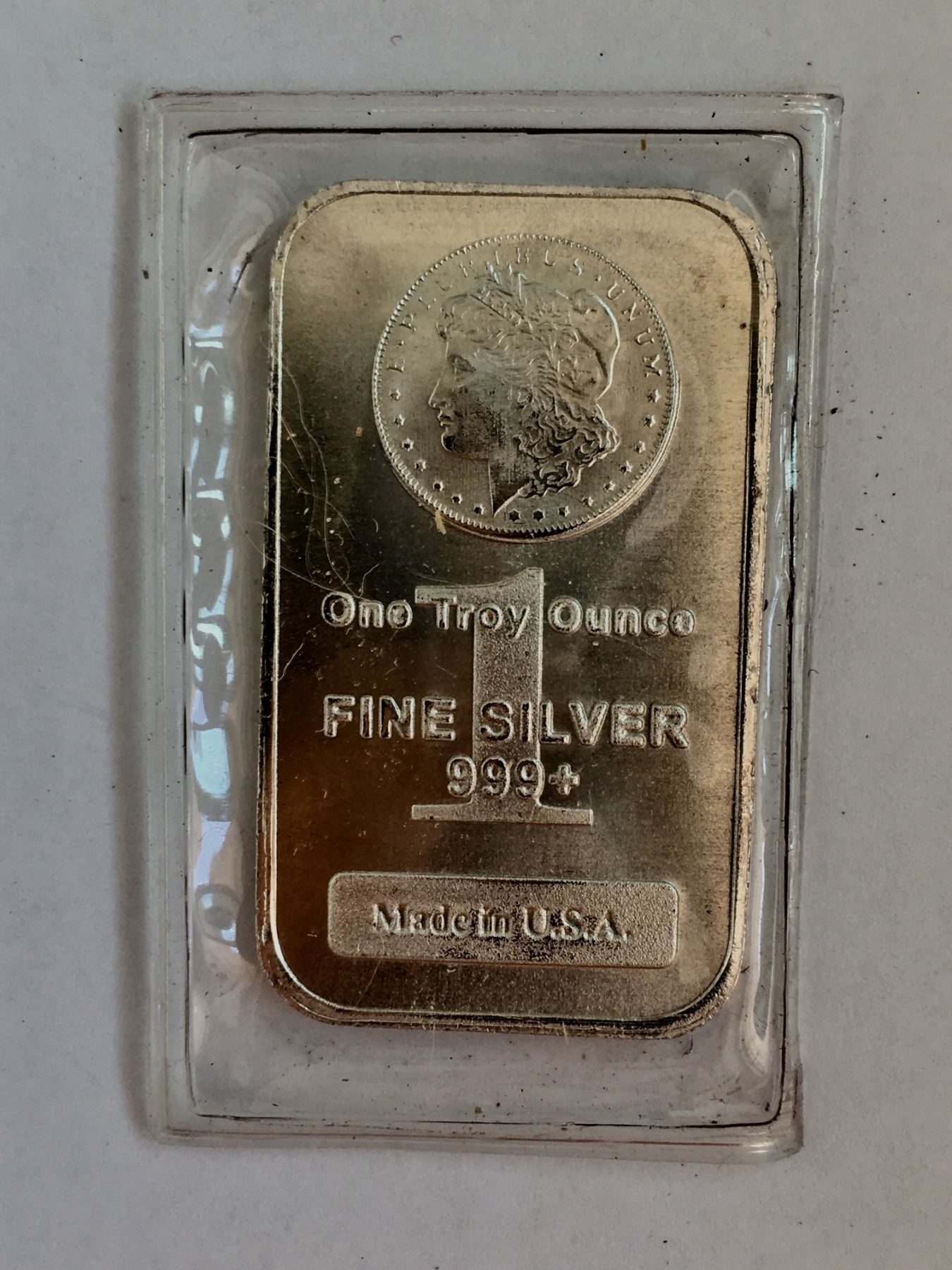 One Ounce Silver Bar