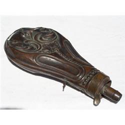 COPPER POWDER HORN