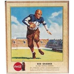 Red Grange football poster