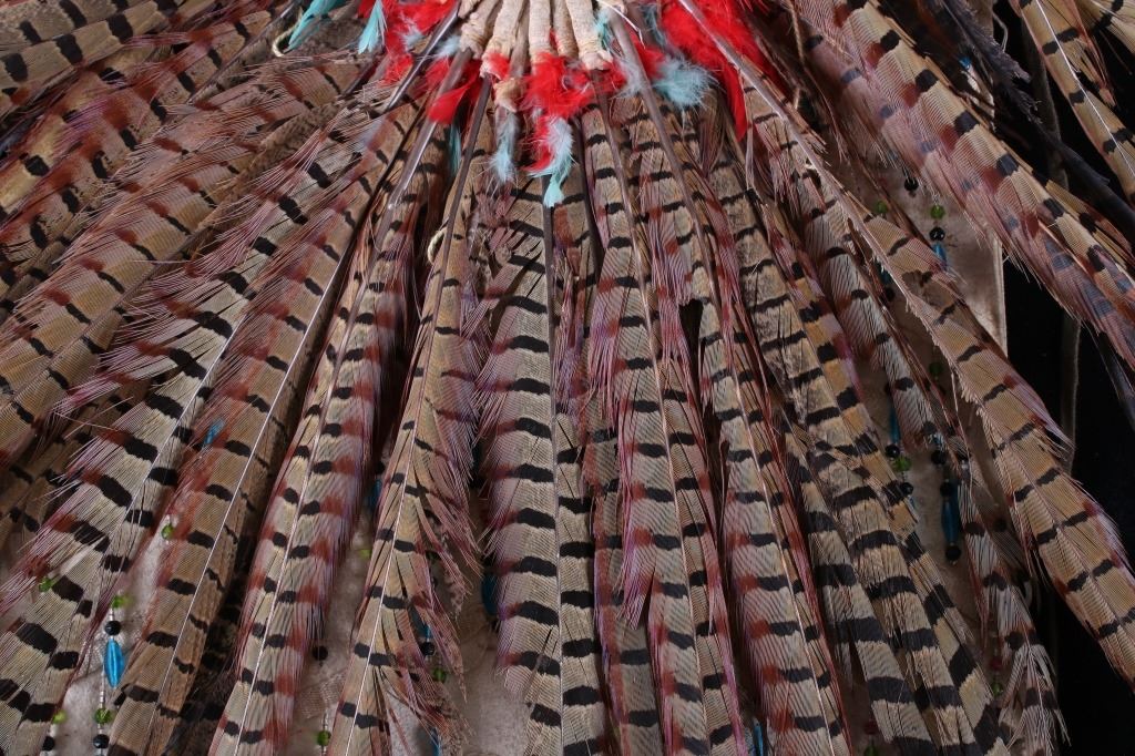 Northern Plains Beaded Pheasant Breech Clout 1900