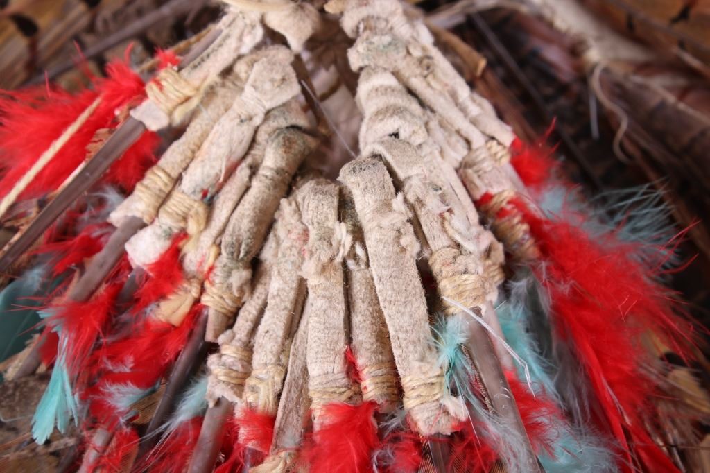 Northern Plains Beaded Pheasant Breech Clout 1900