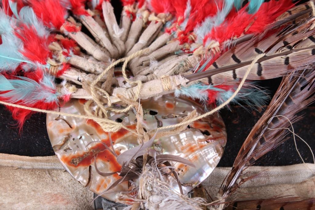 Northern Plains Beaded Pheasant Breech Clout 1900