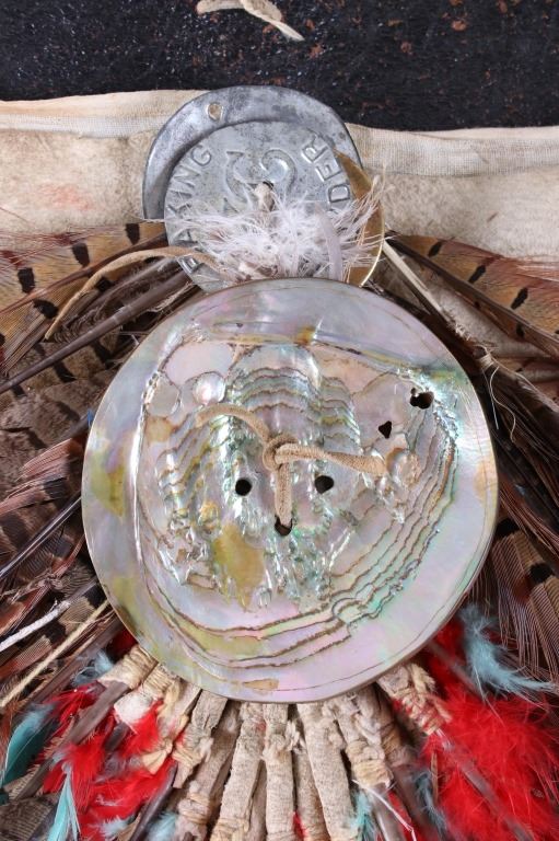 Northern Plains Beaded Pheasant Breech Clout 1900