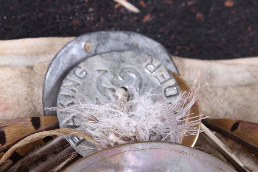 Northern Plains Beaded Pheasant Breech Clout 1900