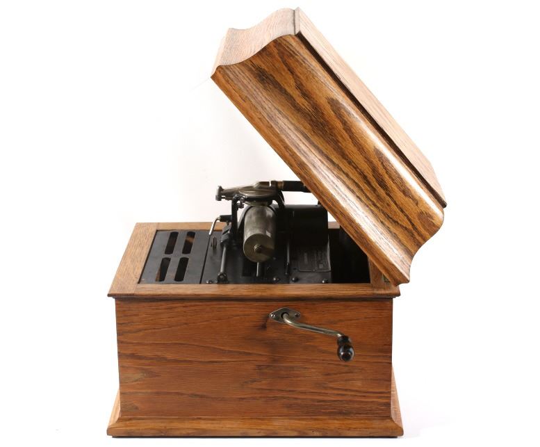 Antique Edison Amberola 30 Cylinder Phonograph