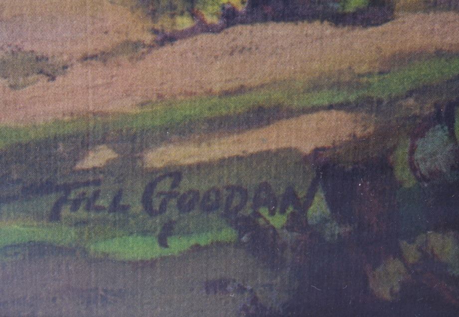 Till Goodan Westward Ho Cowboy Lithograph