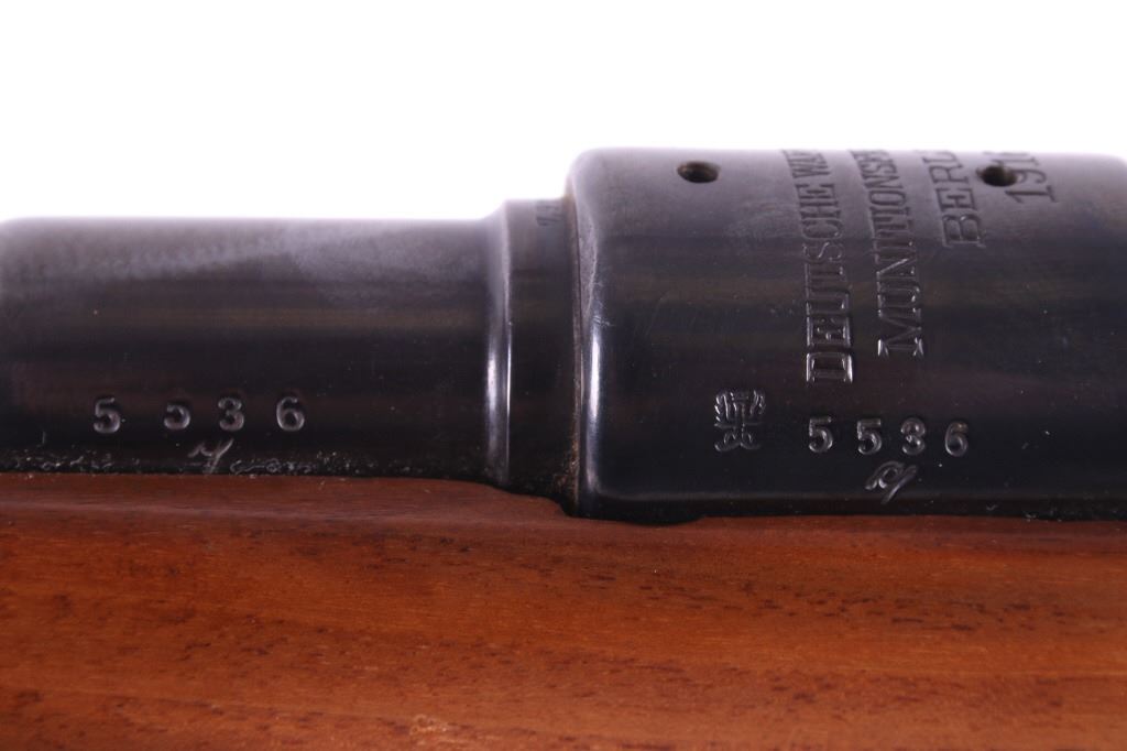 Custom Engraved Mauser Gewehr 98 8mm Rifle
