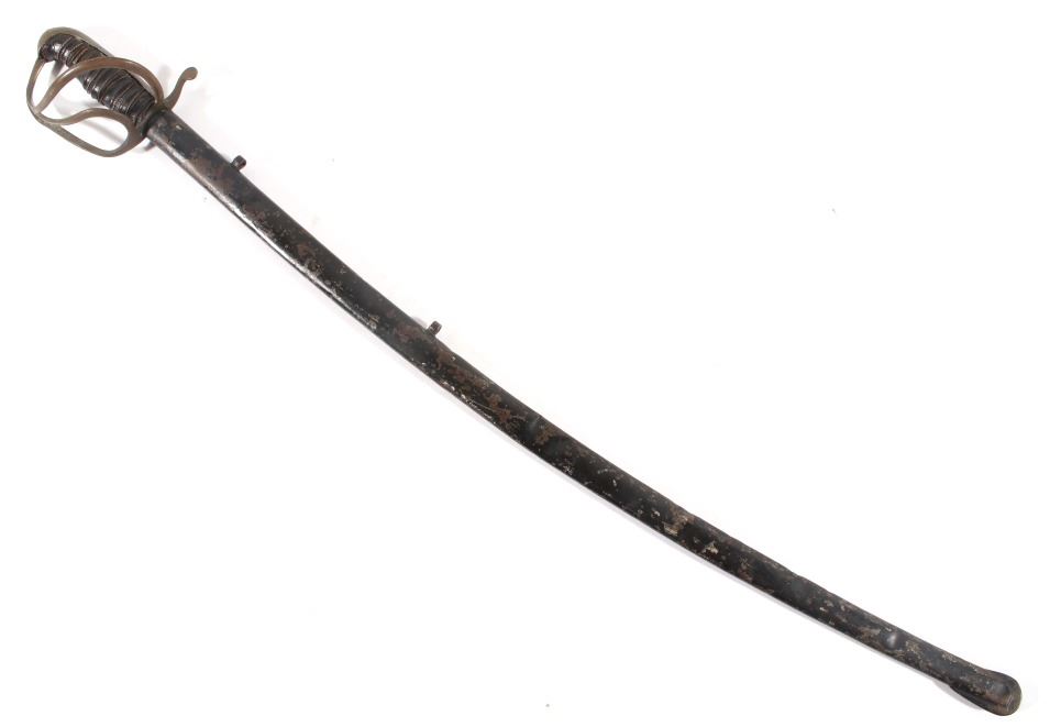 Miniature U.S. Cavalry Officers Sword with Sheath
