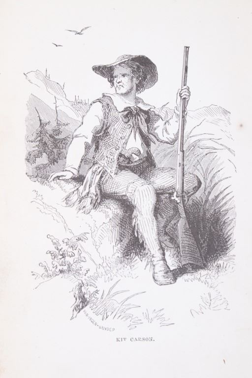 The Life of Kit Carson By Charles Burdett c. 1869